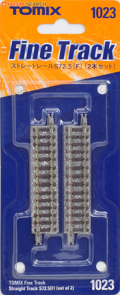 Fine Track Straight Track S72.5 (F) (Set of 2) (Model Train) Item picture1