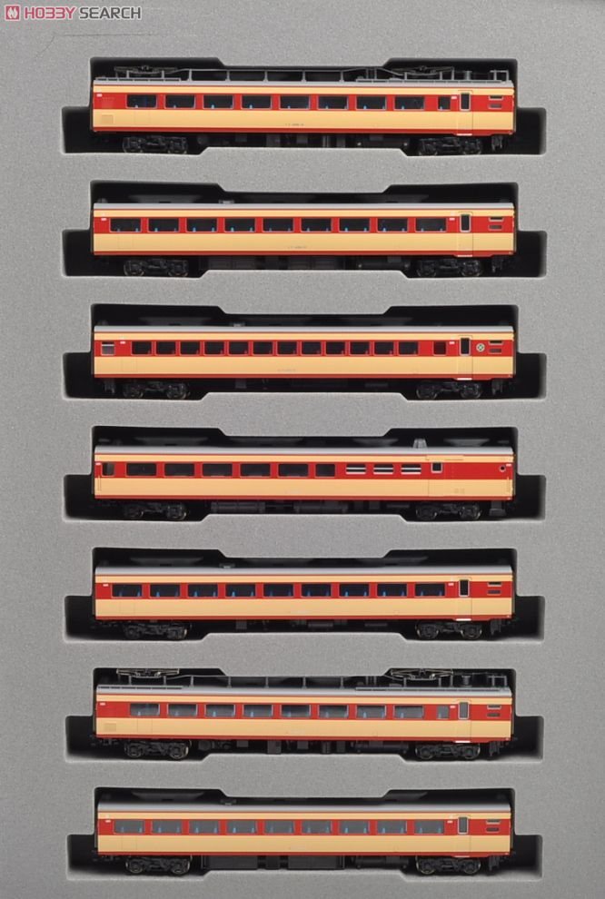 Series 489 Early Type Limited Express `Hakusan`/`Asama` (Add-On 7-Car Set) (Model Train) Item ...