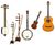 World Stringed Instrument Collection 10 pieces (Shokugan) Item picture2