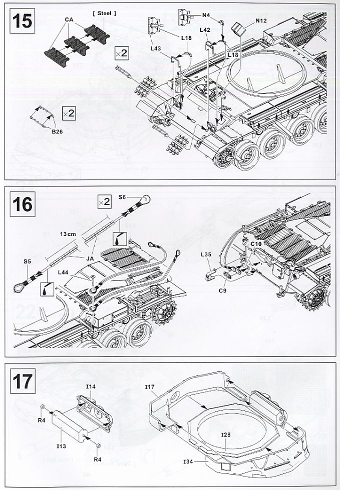 AFV Club 35124 1/35 Mô Hình Xe Tăng IDF Shot Kal 1973