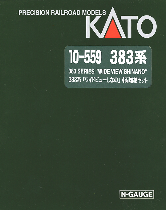 Series 383 `Wide View Shinano` (Add-on 4-Car Set) (Model Train ...