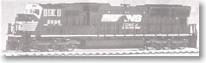 EMD SD70M NS (ノーフォーク･サザーン) No.2618 (黒/白文字/白NSロゴ) ★外国形モデル (鉄道模型) - ホビーサーチ 鉄道模型 N