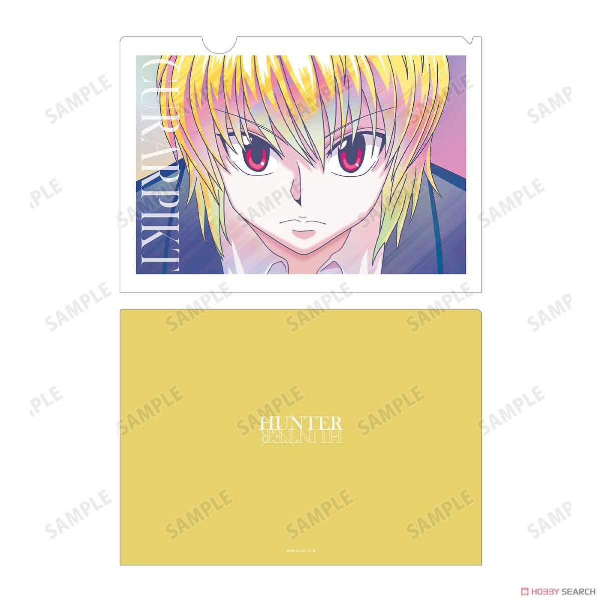 Hunter x Hunter Ani-Art Clear Label Vol.3 Clear File Set Ver.B (Anime ...