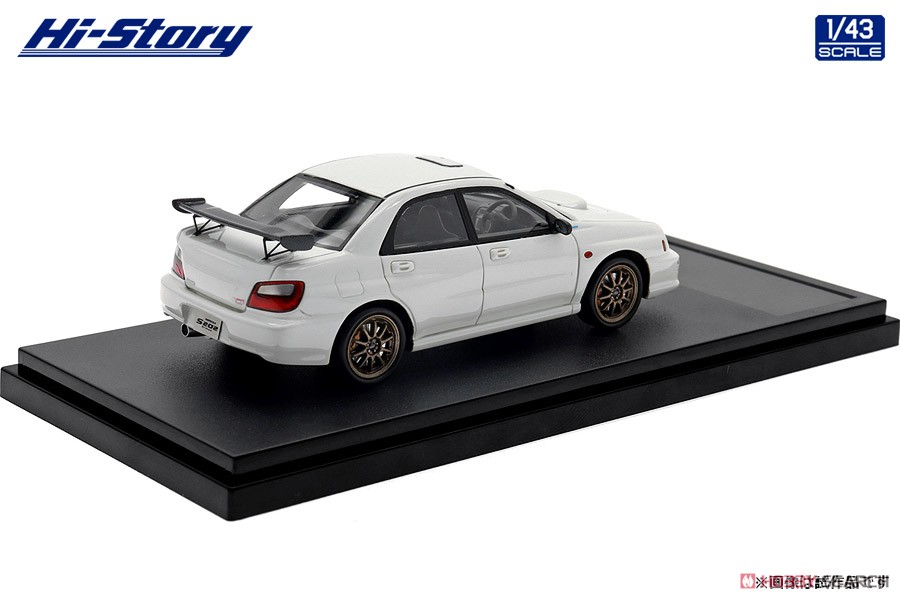 Subaru Impreza S202 STi Version (2002) Pure White (Diecast Car) Item ...