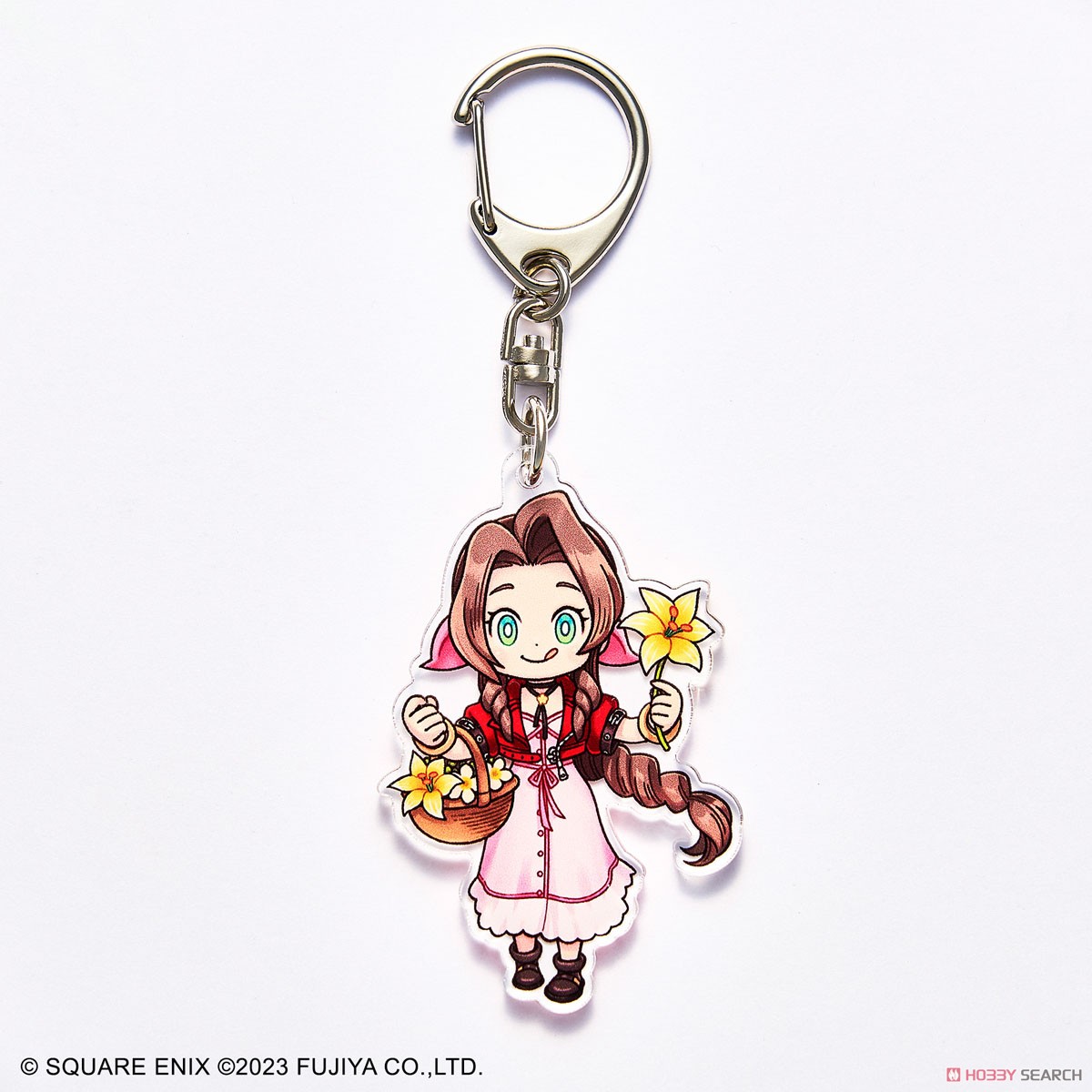 Final Fantasy VII Ever Crisis x Peko & Poko Acrylic Key Ring Aerith ...