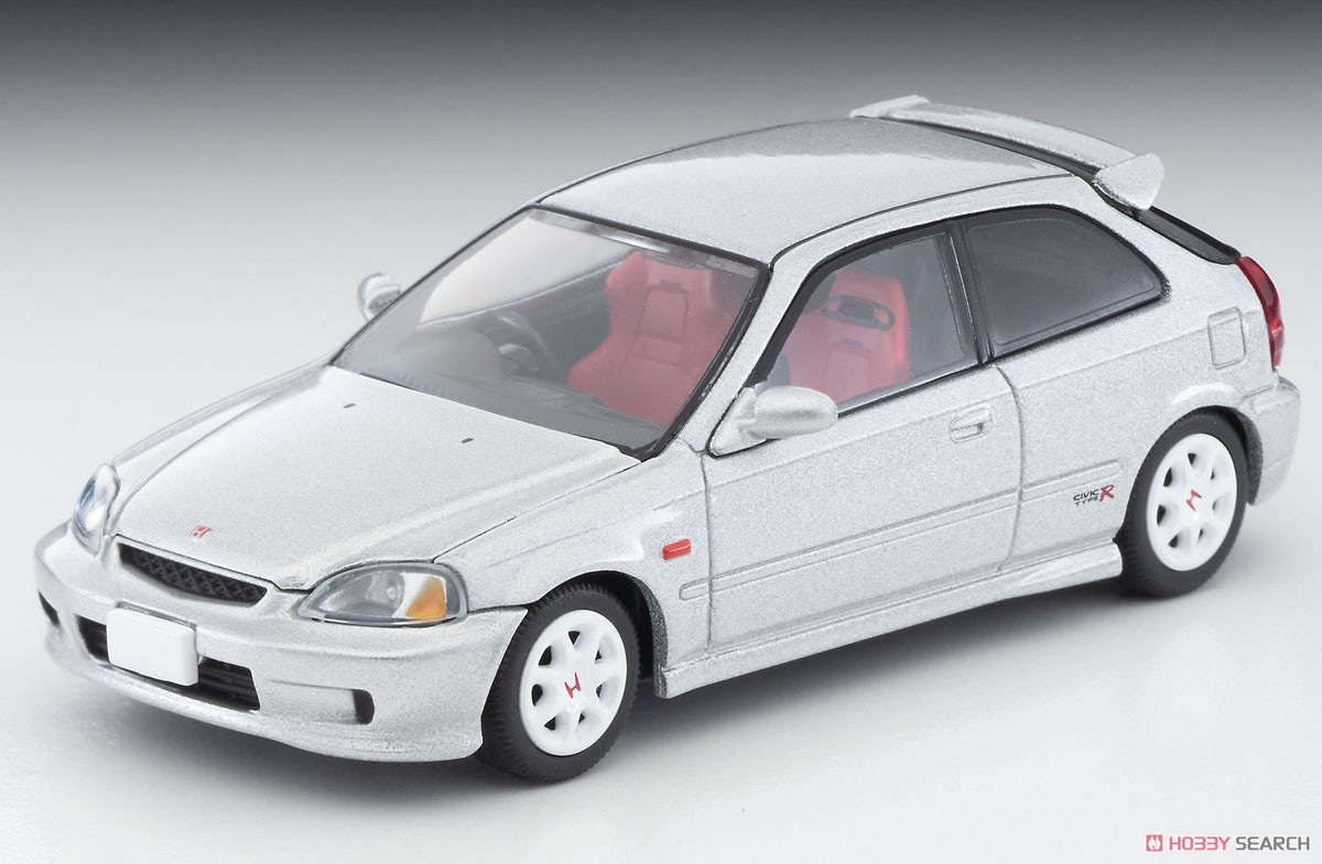 TLV-N165d Honda Civic Type R (Silver) 1999 (Diecast Car) - HobbySearch Diecast Car Store