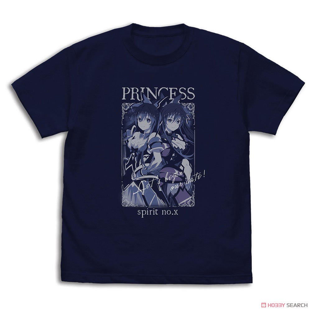 Date A Live V DN [Princess] Tohka Yatogami T-Shirt Navy XL (Anime Toy ...