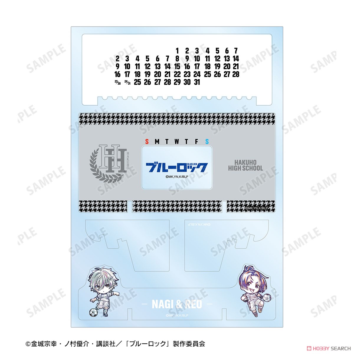 Blue Lock Seishiro Nagi & Reo Mikage Deformed Ani-Art Desktop Acrylic ...