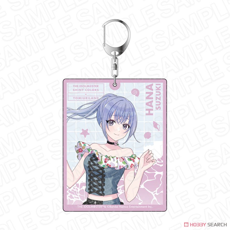 The Idolm@ster Shiny Colors Big Key Ring Hana Suzuki tropical style ...
