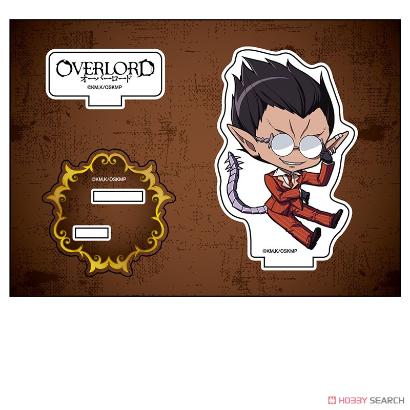 Overlord Petanko Acrylic Figure Demiurge (Anime Toy) - HobbySearch ...