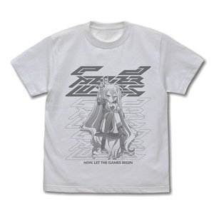 No Game No Life [Shiro] T-Shirt one of the [ ] (Blank) Ver. White L ...