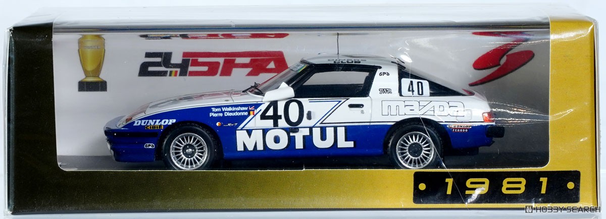 Mazda RX7 No.40 Mazda Motul TWR RT Winner 24H Spa 1981 P.Dieudonne - T ...