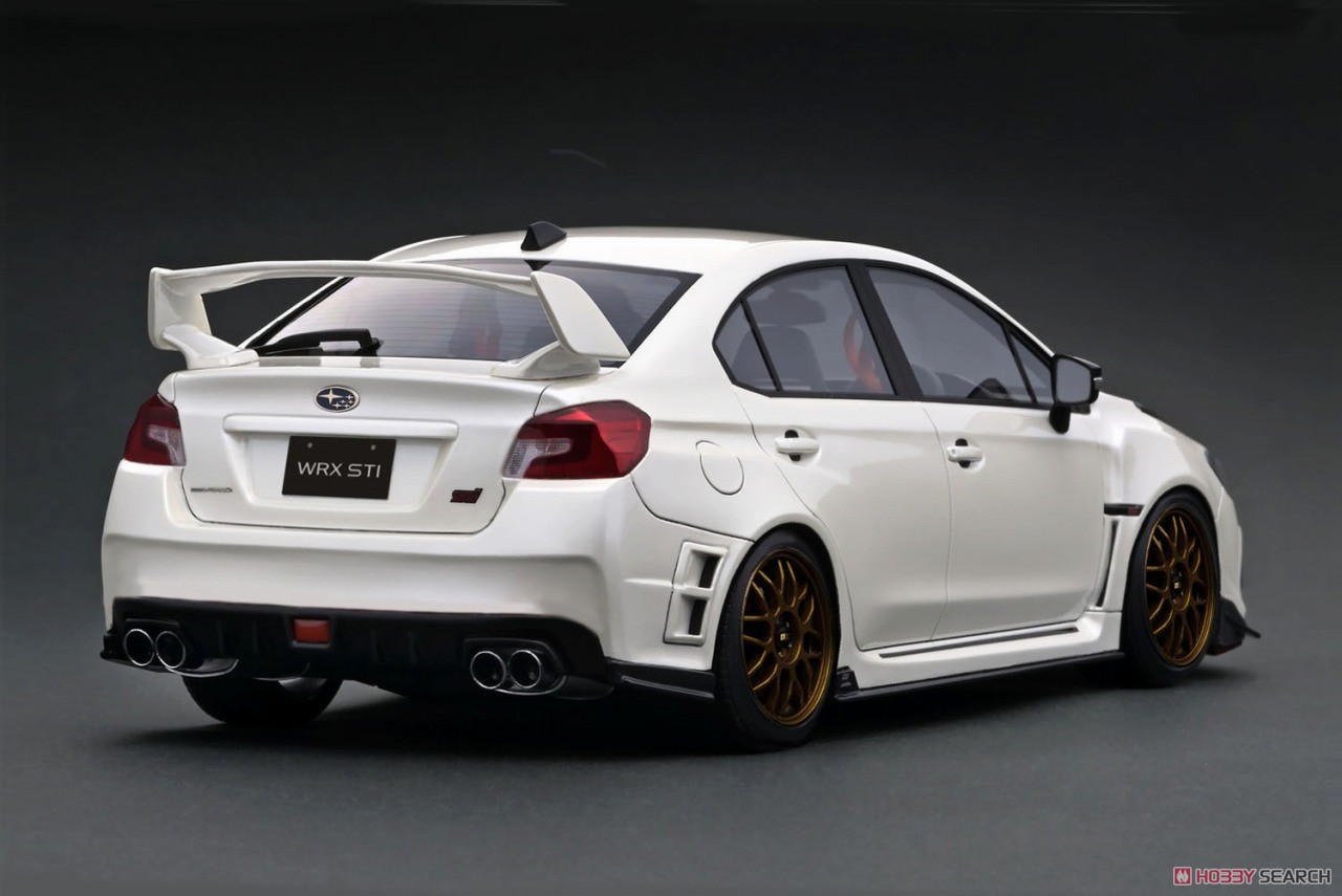 SUBARU WRX (CBA-VAB) STI Pearl White (ミニカー) - ホビーサーチ ミニカー
