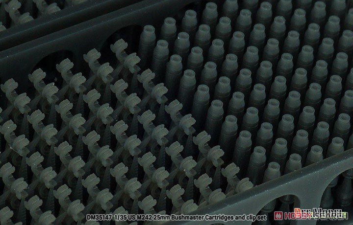 US M242 25mm Bushmaster Cartridges and clip set (Plastic model) Images List