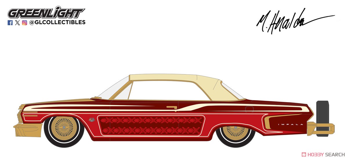 1963 Chevrolet Impala Lowrider - Michael Heralda Special Edition (ミニカー ...