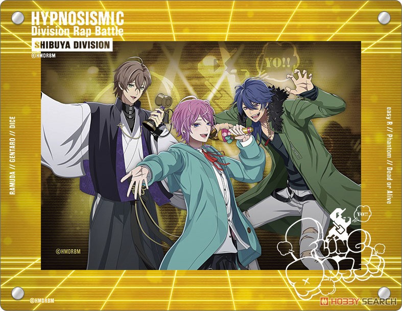 [Hypnosis Mic -Division Rap Battle-] Acrylic Photo Frame Fling Posse ...