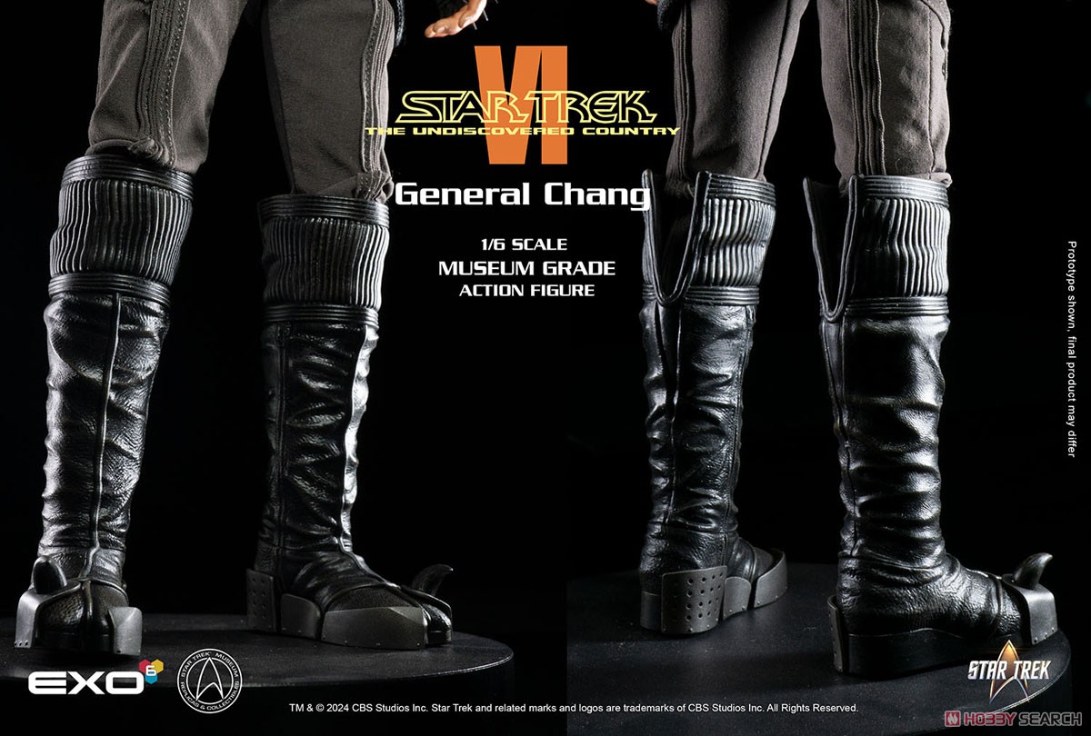 Hyper Realistic Action Figure Star Trek VI Undiscovered GENERAL CHANG ...