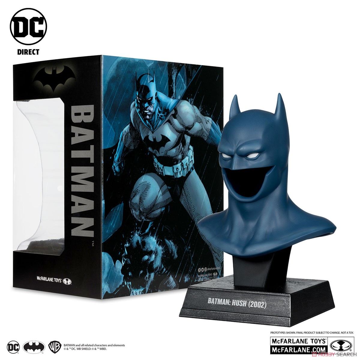 DC - DC Direct: 1/3 Scale Replica - #06 Batman Cowl [Comic / Batman: Hush] (Completed ...