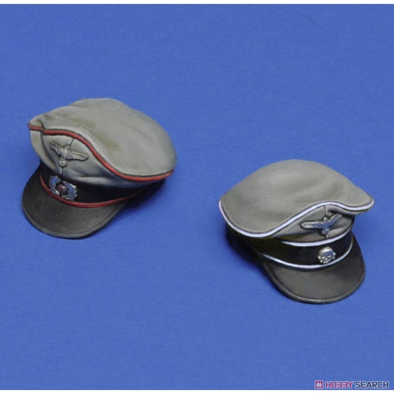 German tankers caps - WWII (2 Pices) (Plastic model) - HobbySearch ...