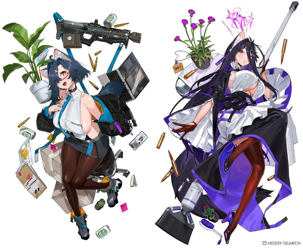 Illustrator Kare Huang Aiko-san & Azami-san Acrylic Stand Set (Anime ...