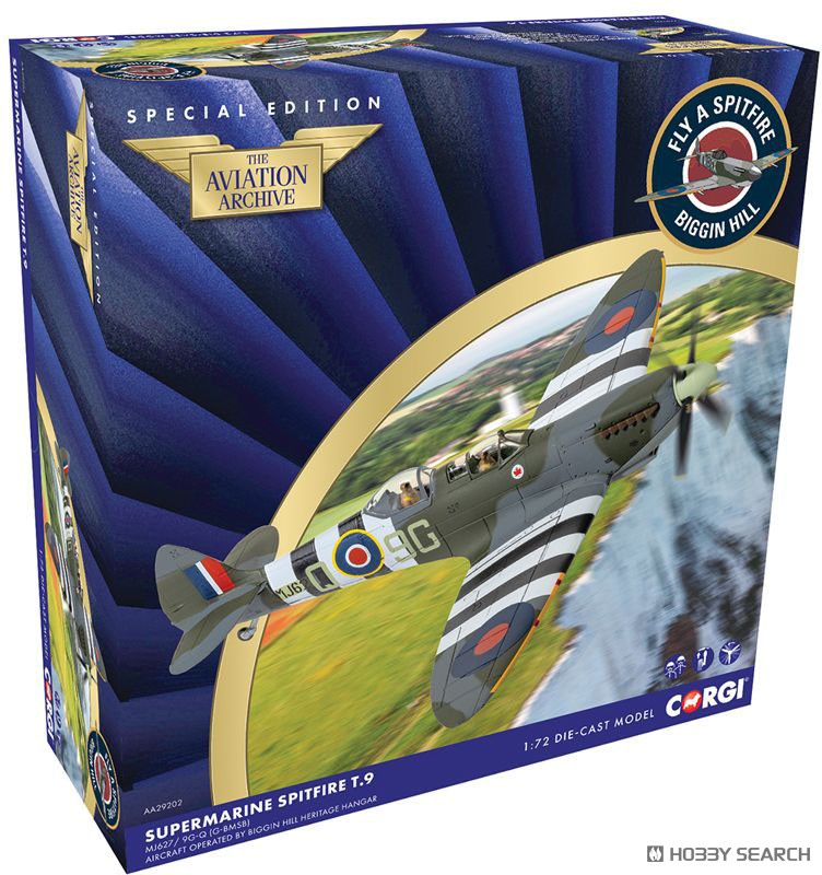 スーパーマリン スピットファイア T9 MJ627 ビギンヒル ヘリテージ ハンガー (完成品飛行機) - ホビーサーチ 飛行機他完成品