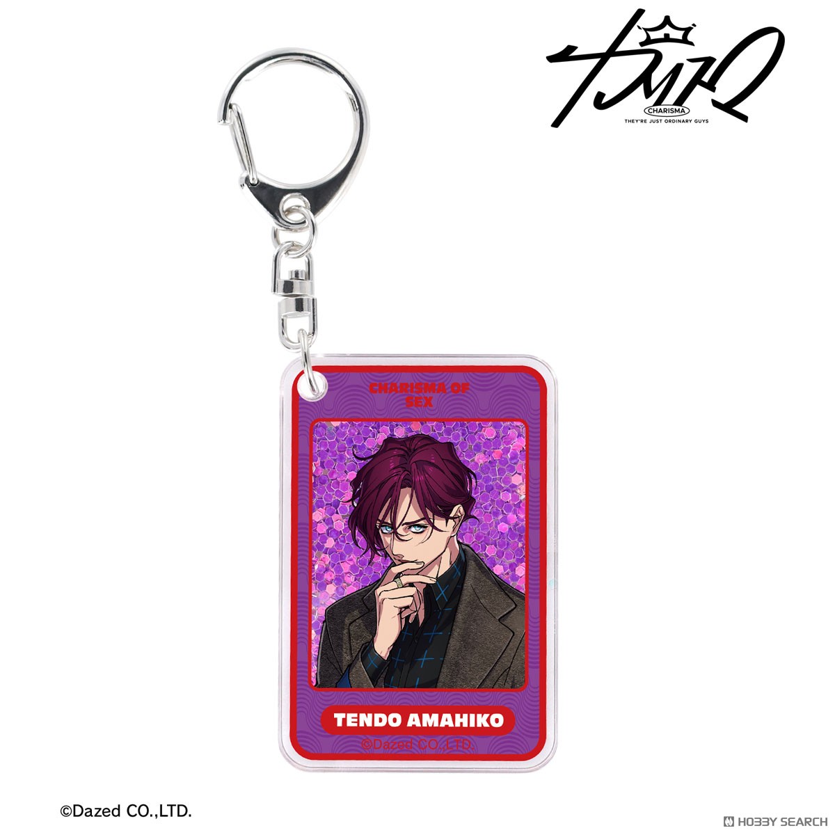 Charisma Amahiko Tendo Sequin Acrylic Key Ring (Anime Toy ...