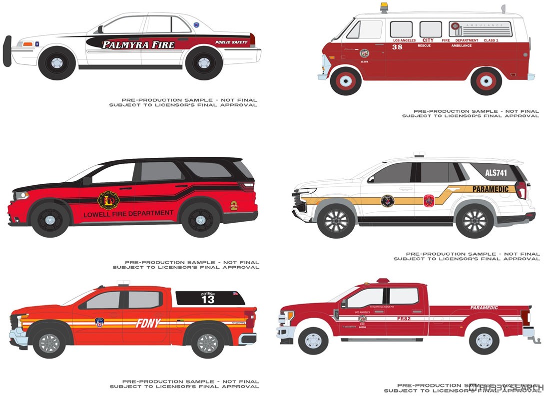 Fire & Rescue Series 4 (Diecast Car) - HobbySearch Diecast Car Store