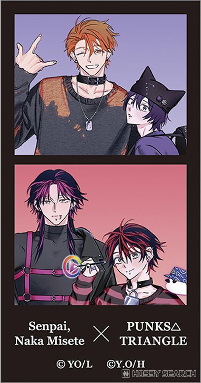 Senpai, Naka Misete / Punks Triangle Sticker (Anime Toy) - HobbySearch ...