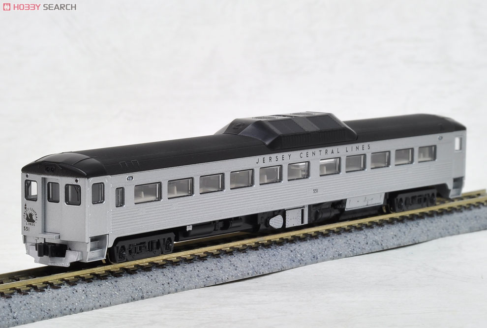 Budd Rail Diesel Car(RDC) G Central Railroad of New Jersey (RDC-1 #551, #552) (2両セット) ★外国形モデル ...