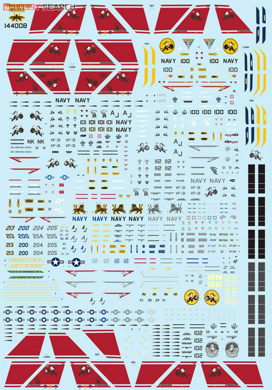 F-14D Tomcat VF-31 `Tomcaters` & VF-213 `Black Lions` Last Tomcat ...