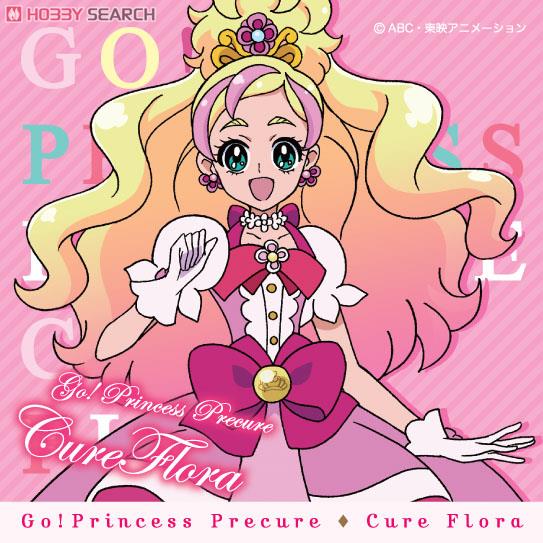 Go! Princess Pretty Cure Block Notepad Cure Flora (Anime Toy) Item picture1