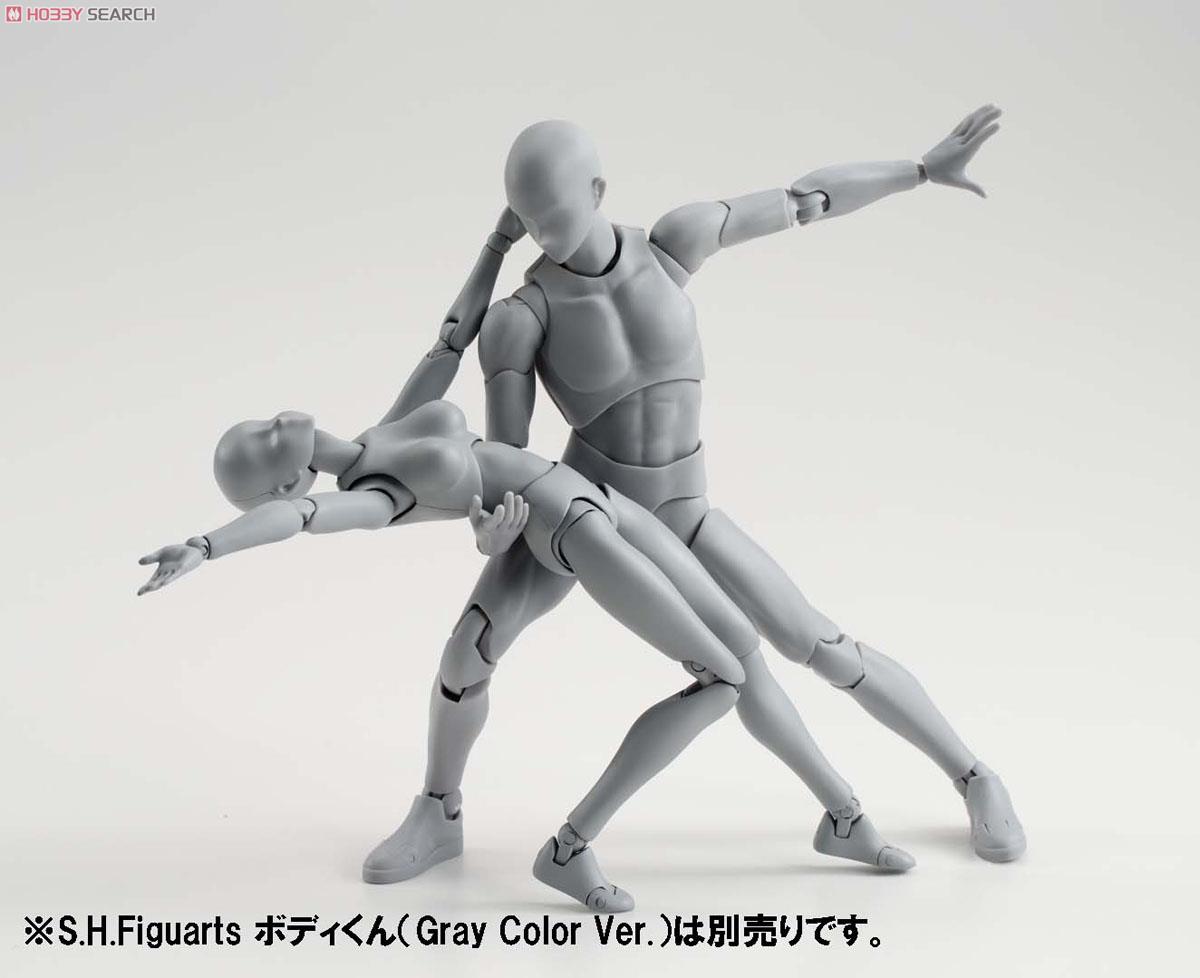 S.H.Figuarts Body-chan DX Set (Gray Color Ver.) (PVC Figure) Other picture2
