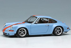 Singer 911 (964) Gulf Blue (Orange Stripe) (Diecast Car) - HobbySearch ...