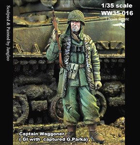 WWII US Captain Waggoner (Plastic model) - HobbySearch Military Model Store