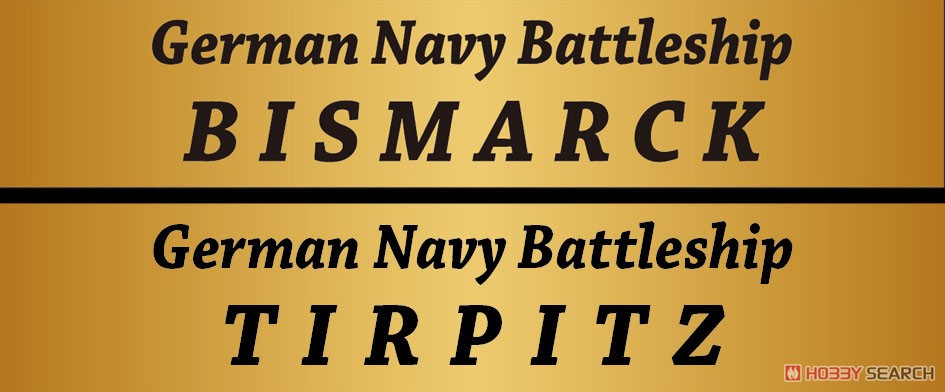 German Navy Battle Ship Bismarck w/Flag, Ship Name Plate Photo-Etched ...