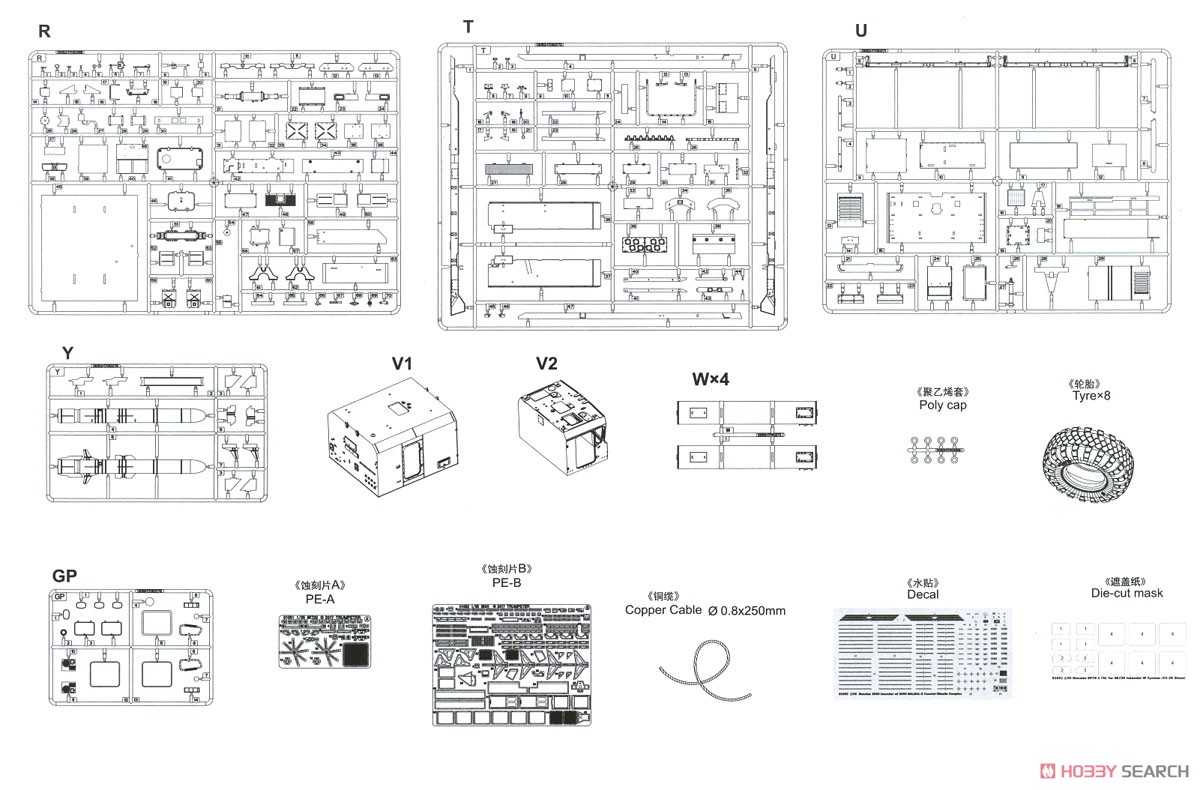 ソビエト軍 SSC-6/3K60 バル-E 地対艦ミサイルシステム (プラモデル) 画像一覧