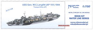 USS Gen.W.C.Langfitt (AP 151) 1944 (Plastic model) - HobbySearch ...