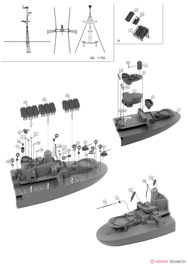 USS Gen.W.C.Langfitt (AP 151) 1944 (Plastic model) Images List