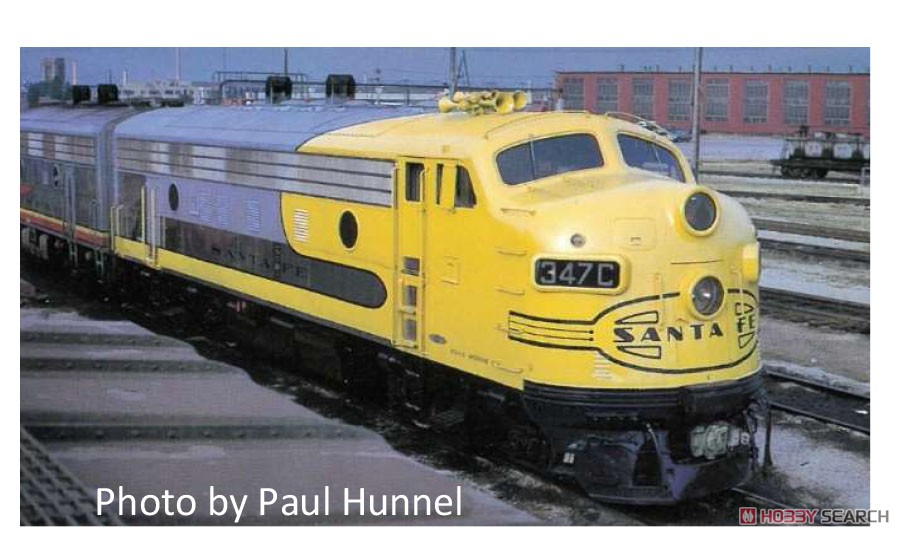 EMD F7B AT&SF `Yellow Bonnet` Freight (Model Train) Other picture2