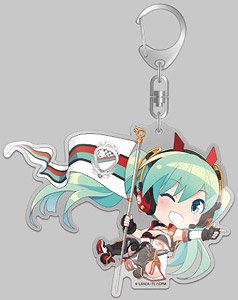 Hatsune Miku Racing Ver. 2020 Big Acrylic Key Ring 4 (Anime Toy ...