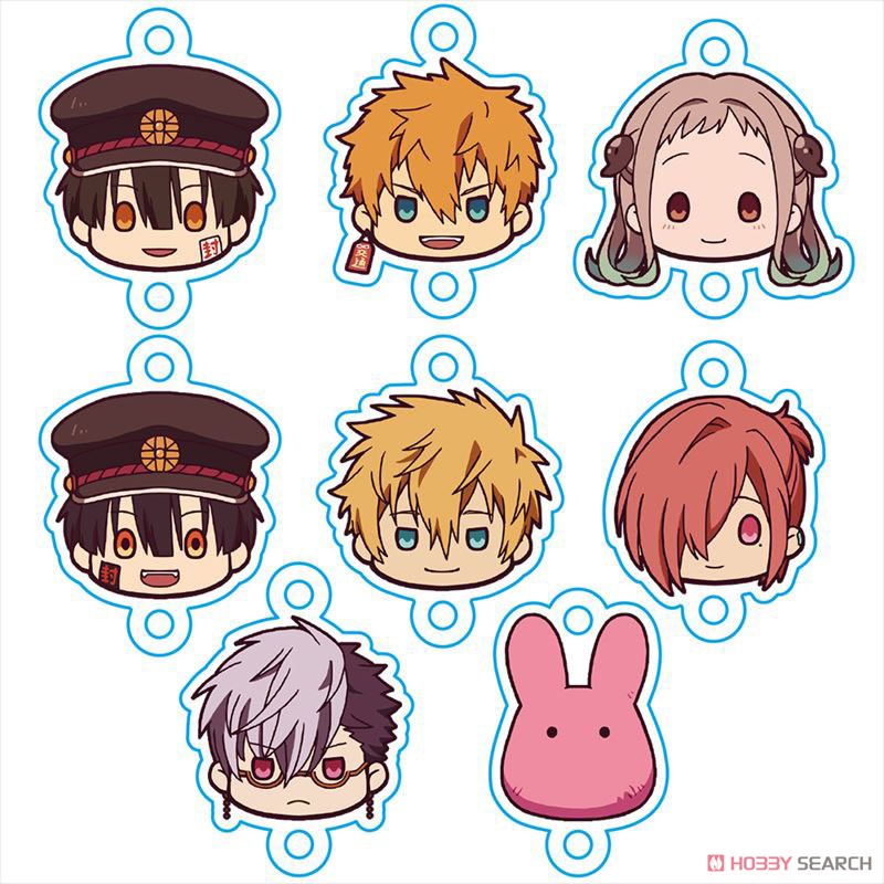 Toilet-Bound Hanako-kun Churu Chara Linking Key Ring (Set of 8) (Anime ...