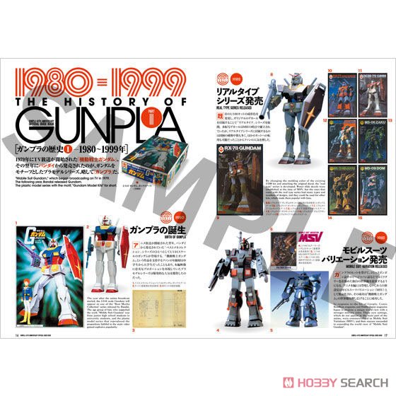 Gunpla 40th Anniversary Official Guide Book (Art Book) - HobbySearch ...