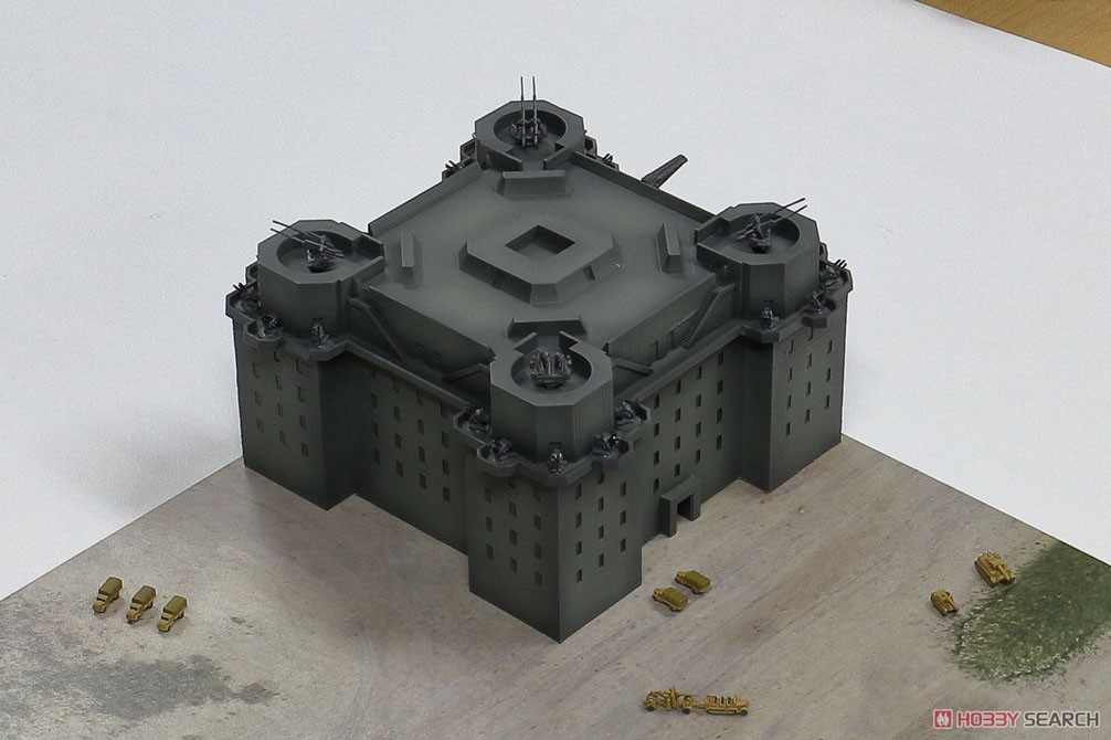 German Berlin Flak Tower (Plastic model) Images List