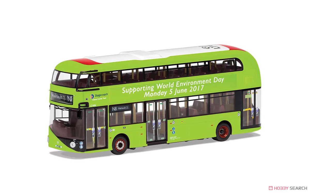 (OO) New Routemaster, Stagecoach London, LTZ 1406/LT406, Route N8 ...