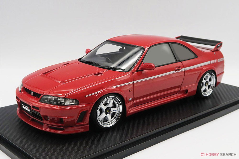 Nismo R33 GT-R 400R Red (ミニカー) 商品画像1