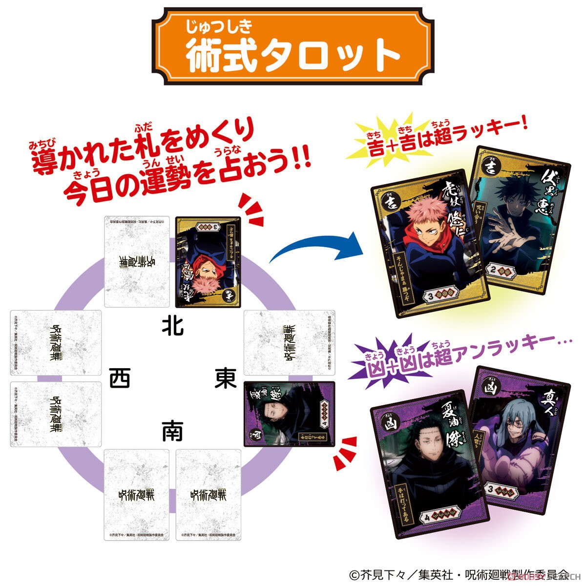 Jujutsu Kaisen Fuda Tori Card Game (Board Game) - HobbySearch Toy Store
