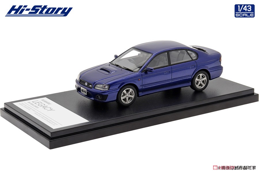Subaru Legacy B4 RSK (2001) Nautic Blue Mica (Diecast Car) Images List