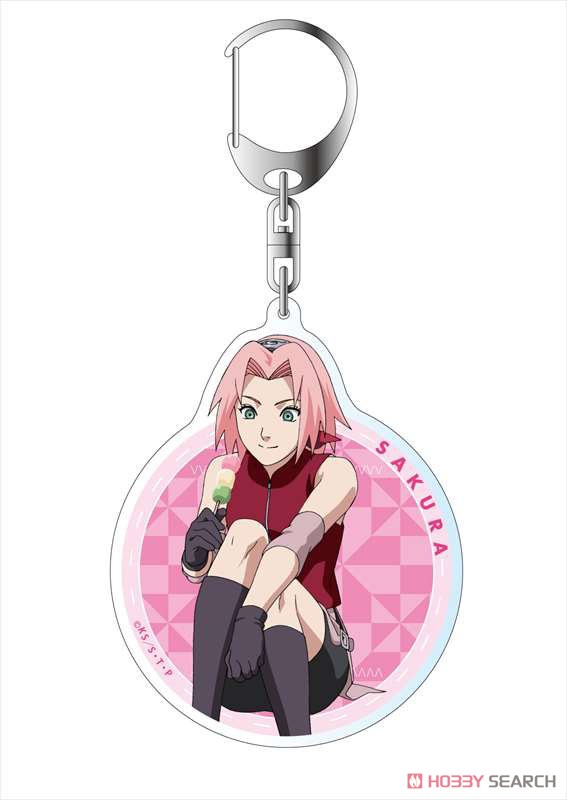 Naruto [Especially Illustrated] Sakura Haruno Acrylic Key Ring (Anime ...