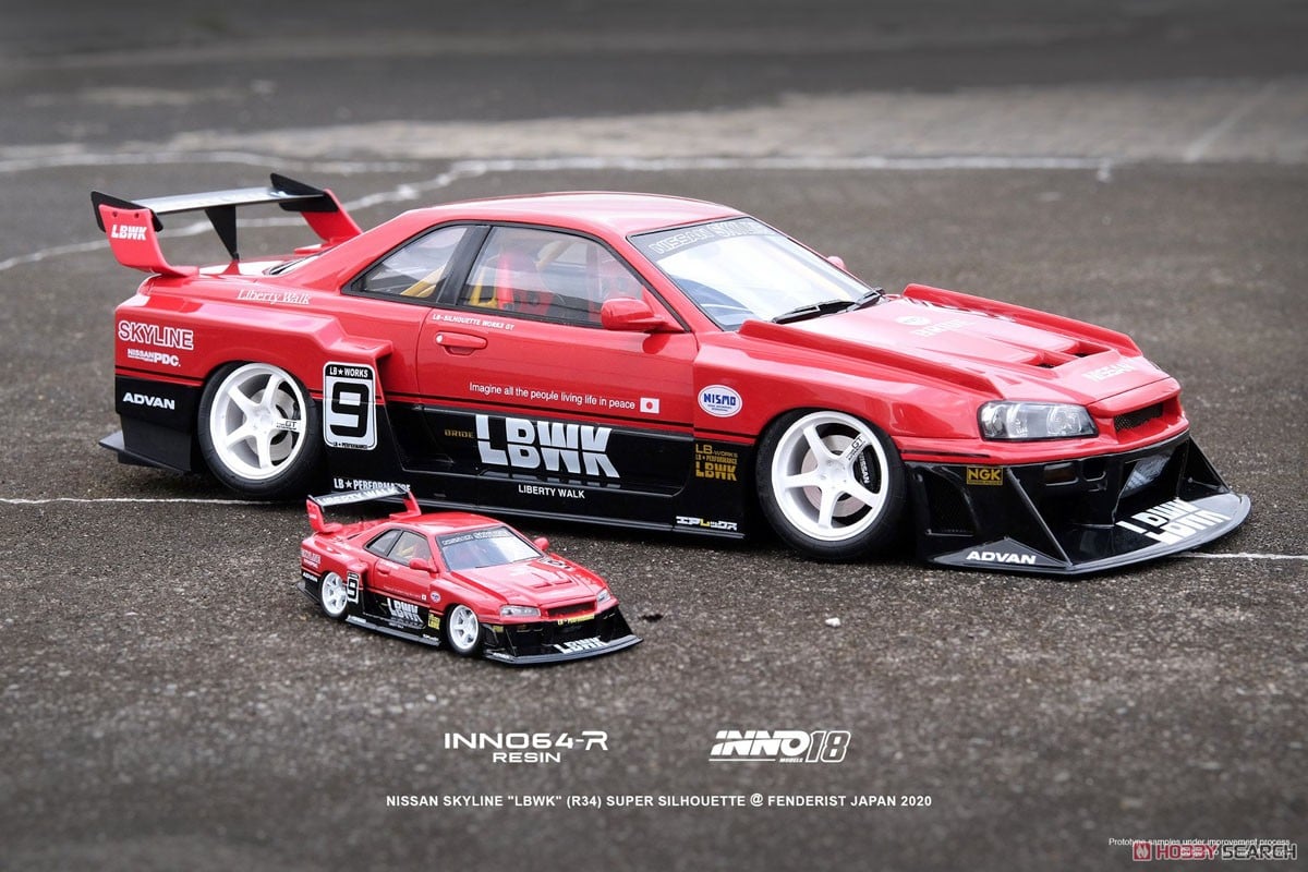 Nissan Skyline `LBWK` ER34 Super Silhouette Fenderist Japan 2020 ...