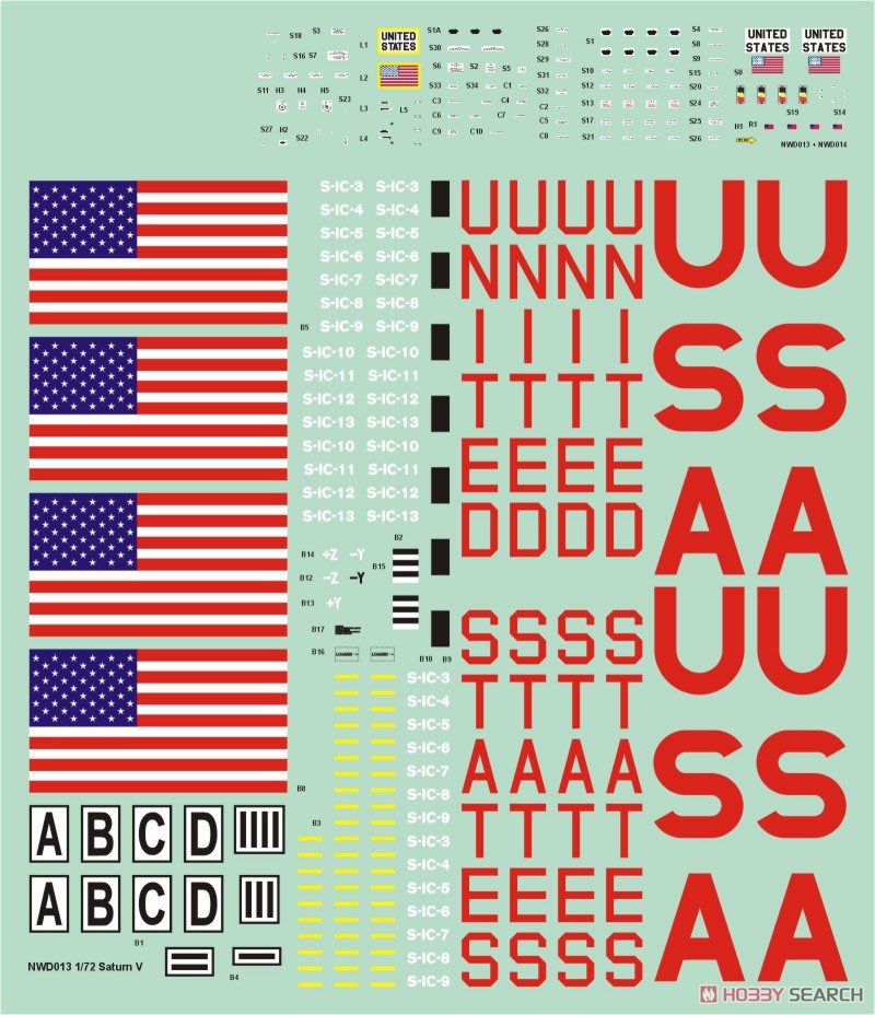 Saturn V Decals (Decal) Other picture1